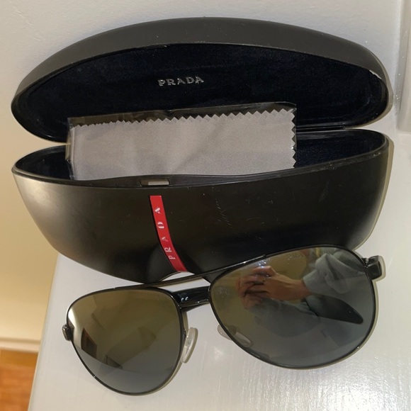 Prada | Accessories | Prada Mirror Sunglasses | Poshmark